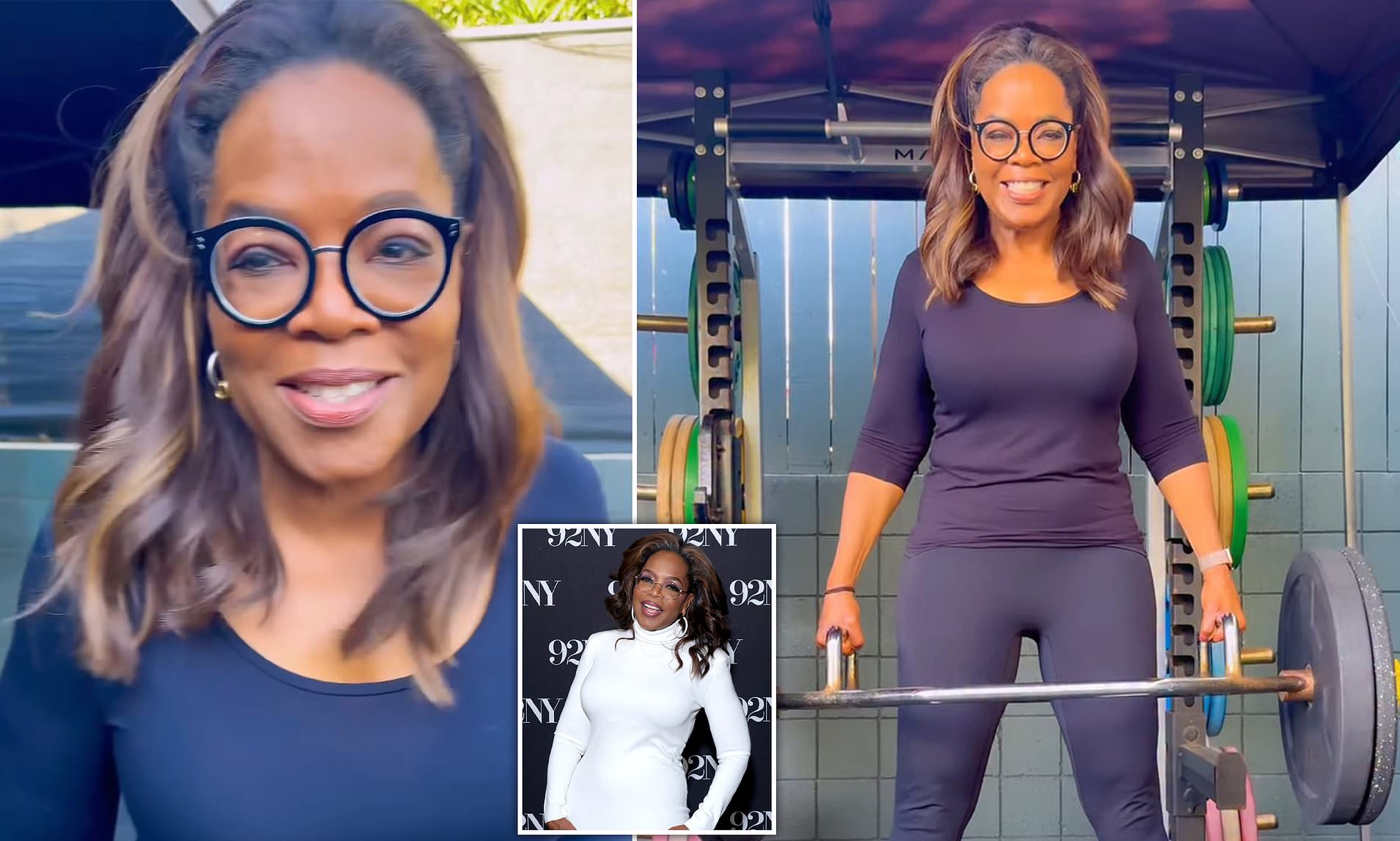 Oprah Winfrey effortlessly deadlifts on her 72nd birthday after Ozempic ...