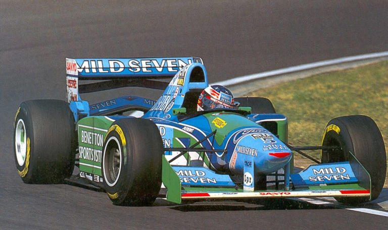 The Benetton B194: Michael Schumacher's first championship car