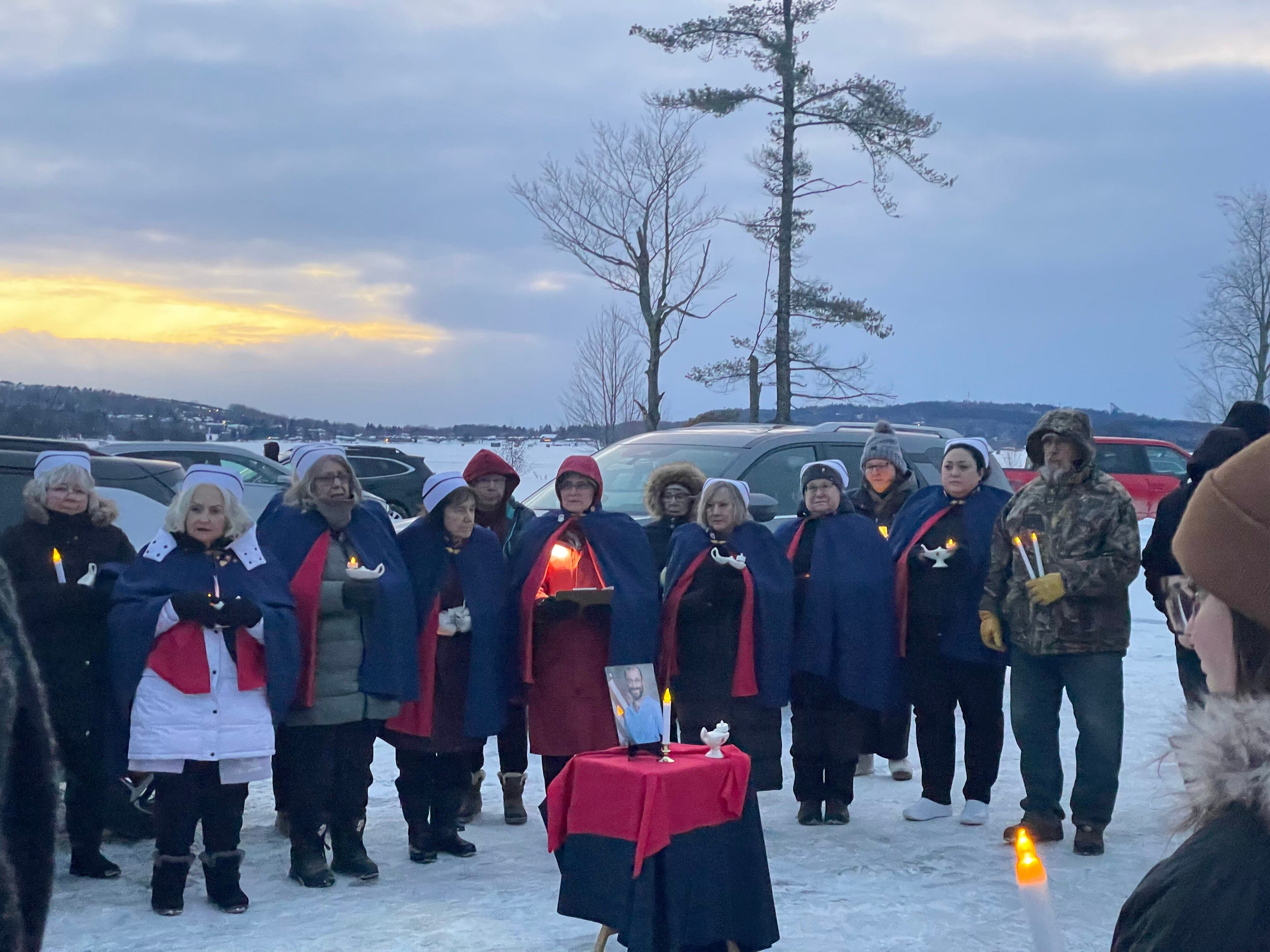 Update: Vigil held for Alex Pretti at Lake Antoine