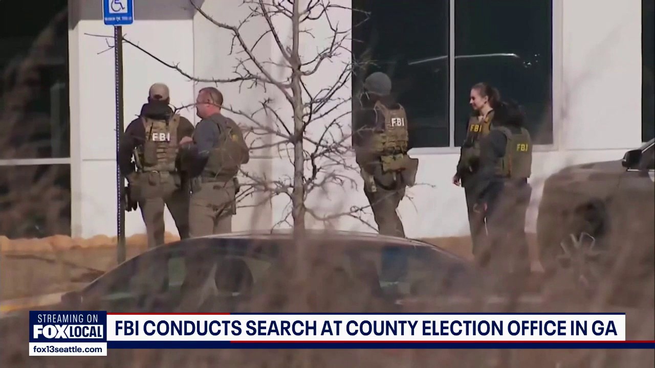FBI searches Fulton County elections warehouse amid Trump's fraud claims