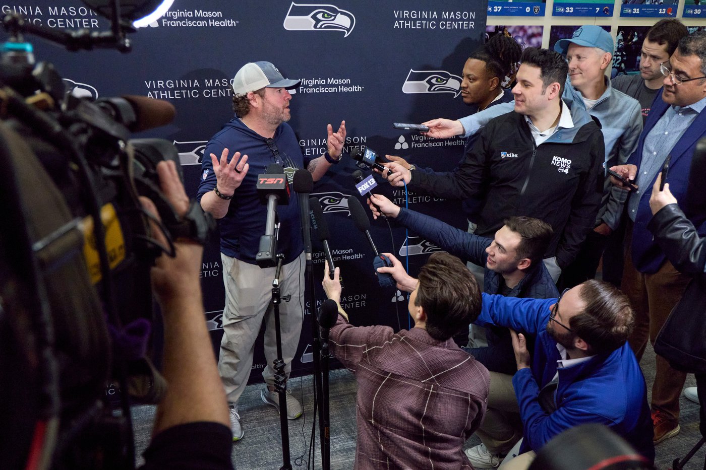 Shrewd moves in free agency and NFL draft helped GM John Schneider ...