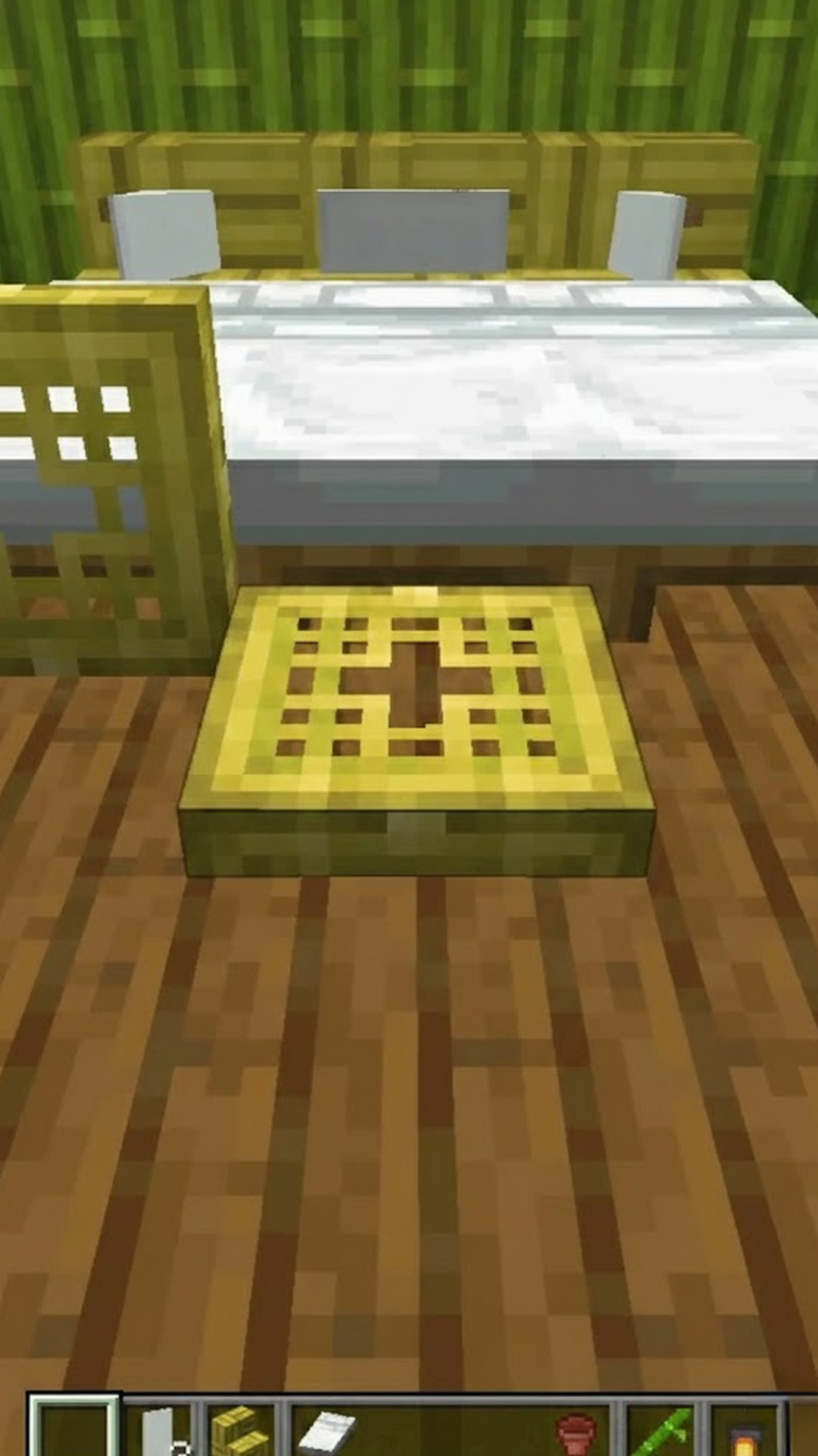 See a modern bed build in Minecraft