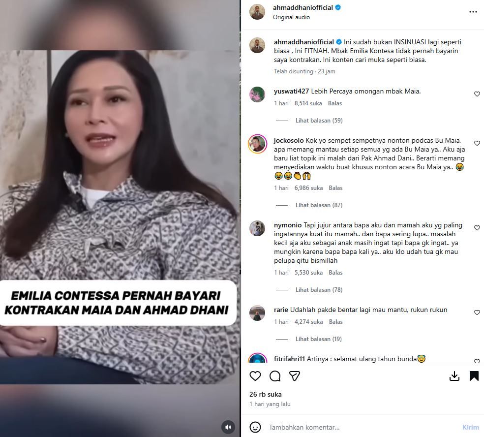 Kronologi Ahmad Dhani tuduh Maia Estianty sebar fitnah, bantah ucapan ...