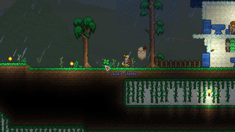 How to get Lucky Clover in Terraria
