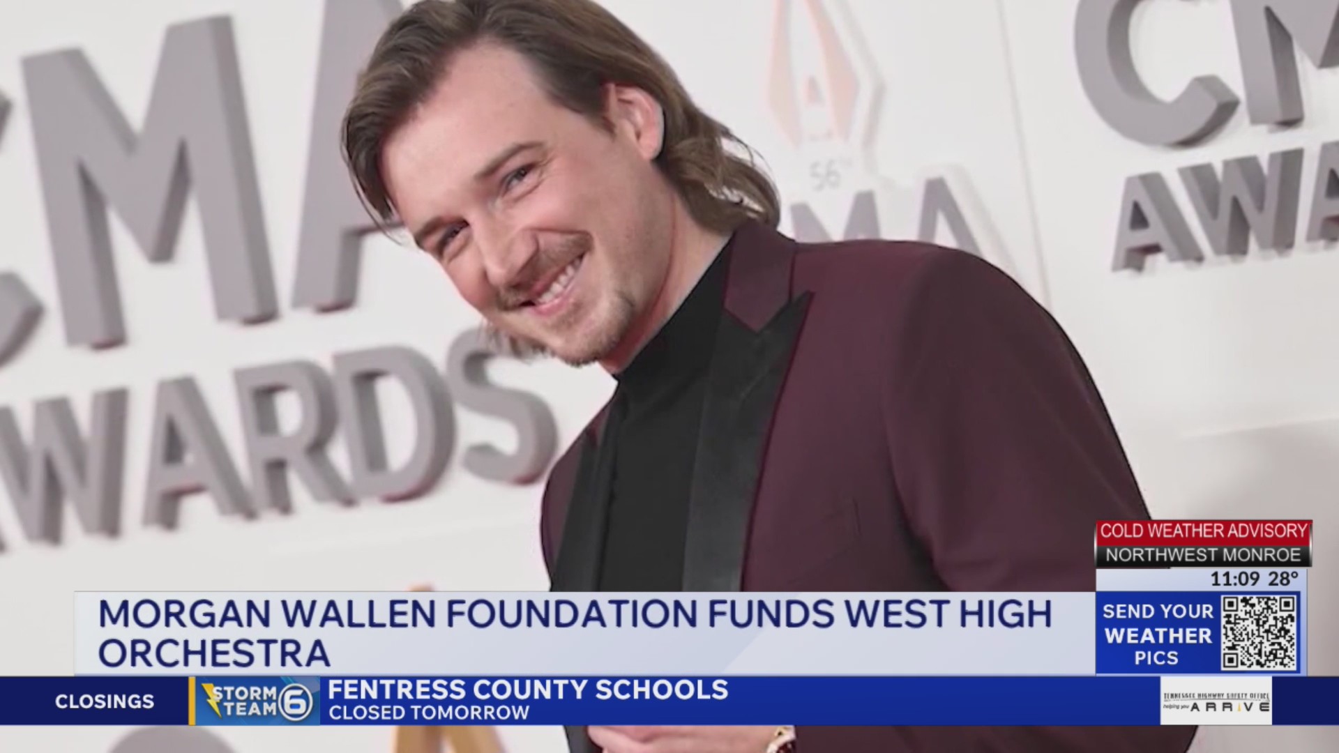 Morgan Wallen Foundation funds new instruments for West High School ...