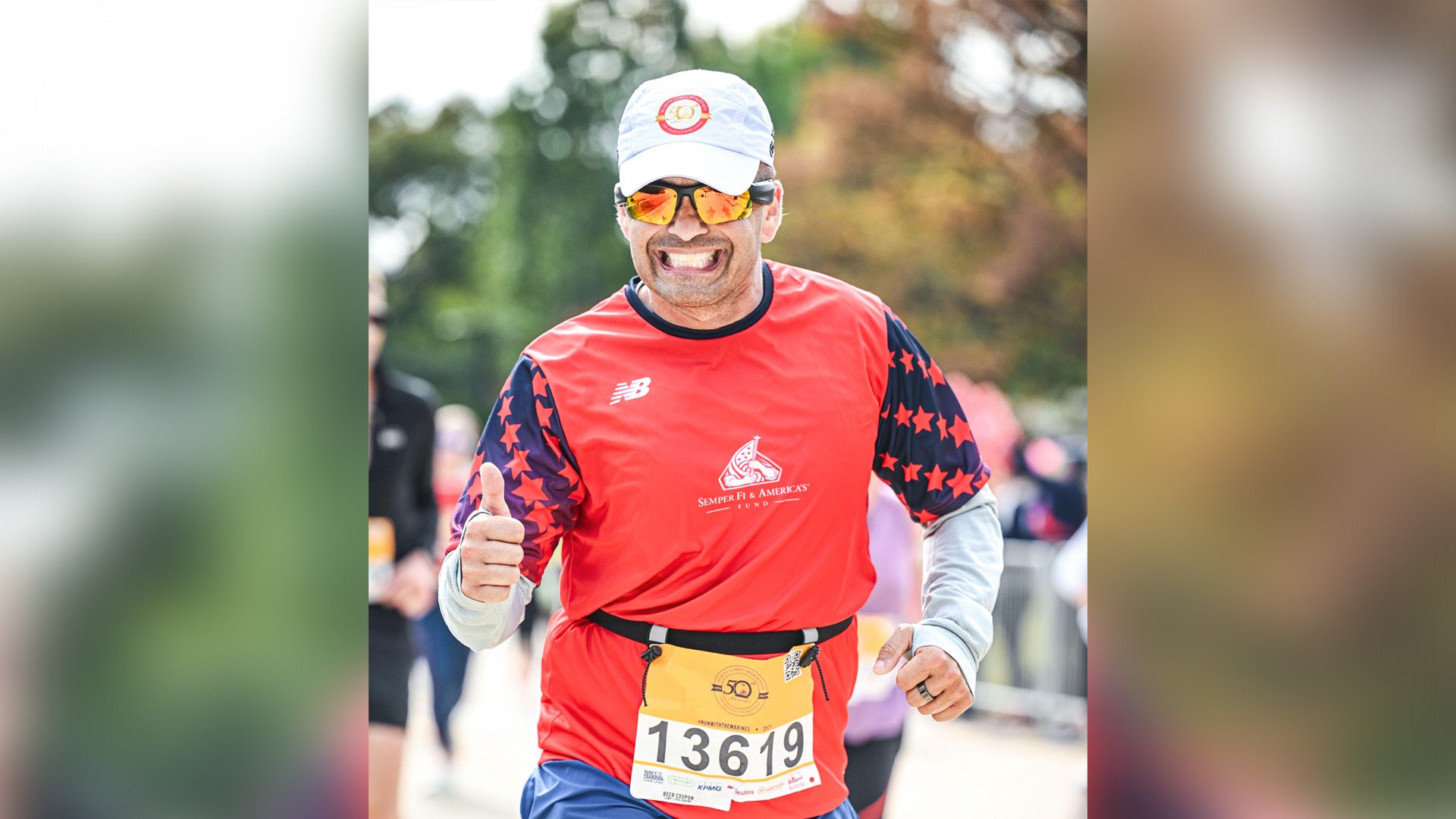 He’s running Boston for his Six Star medal — in his father’s honor