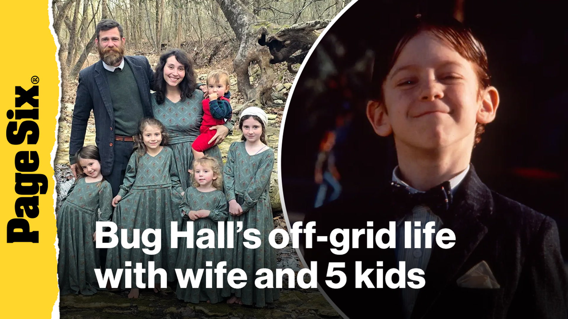 Inside 'Little Rascals' star Bug Hall's 'simple' off-grid life with ...