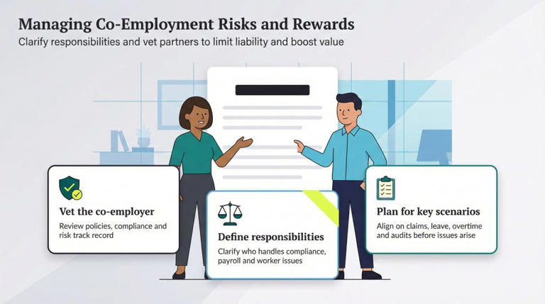 How to manage risks and maximize rewards of co-employment