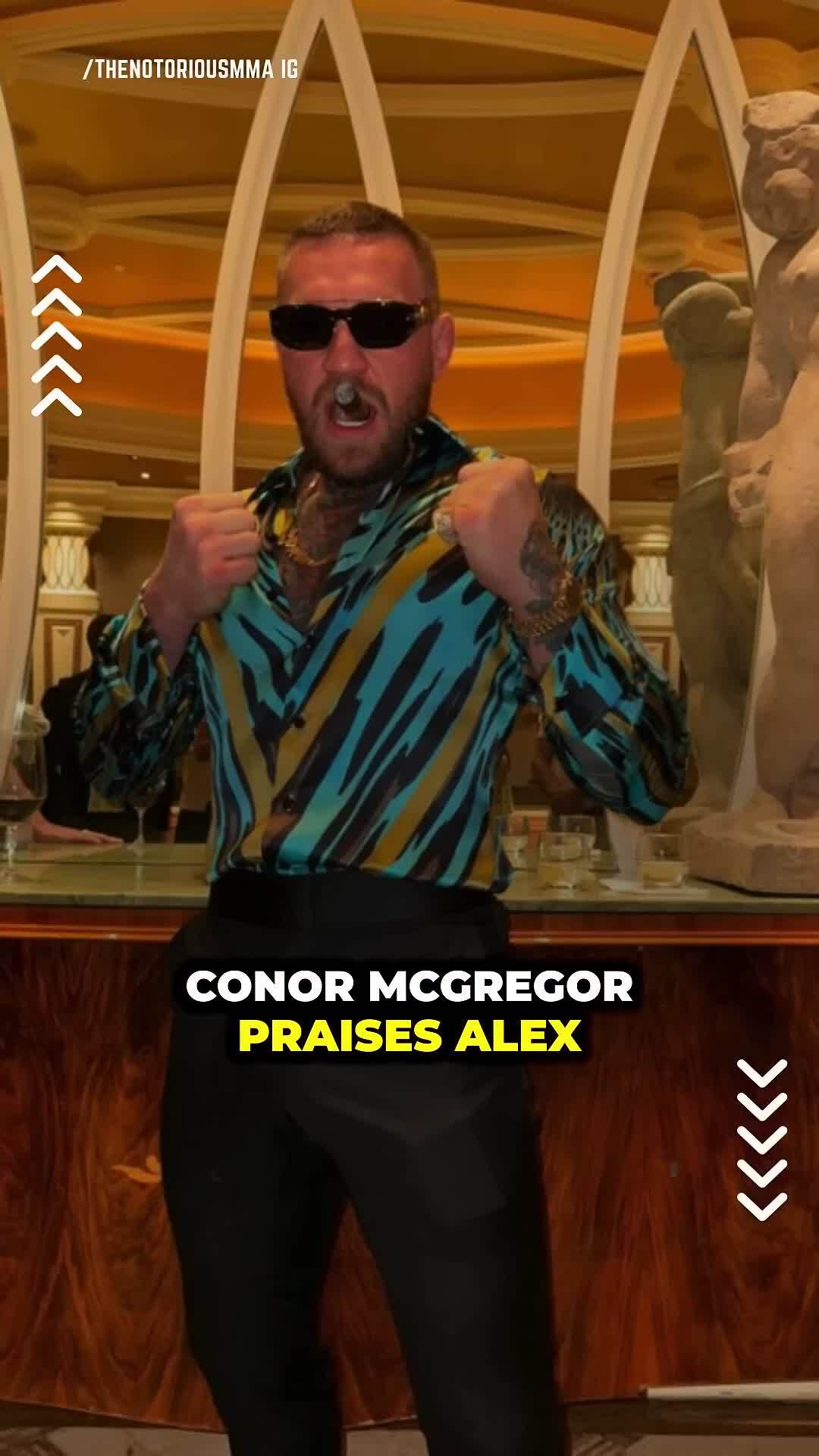 Conor McGregor raves about UFC 307 battles