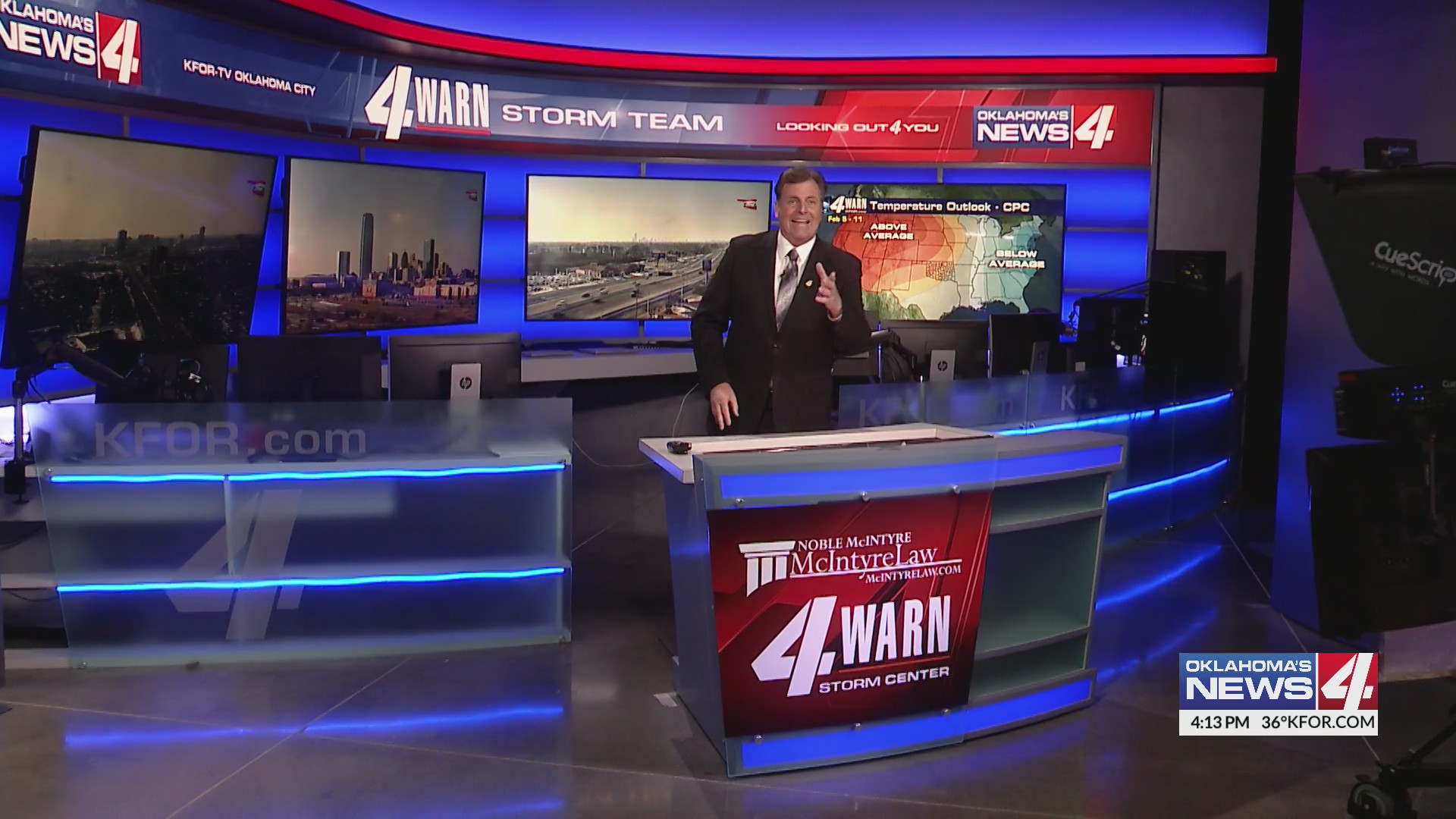 Mike Morgan is tracking an incoming Arctic blast with a bit of snow ...