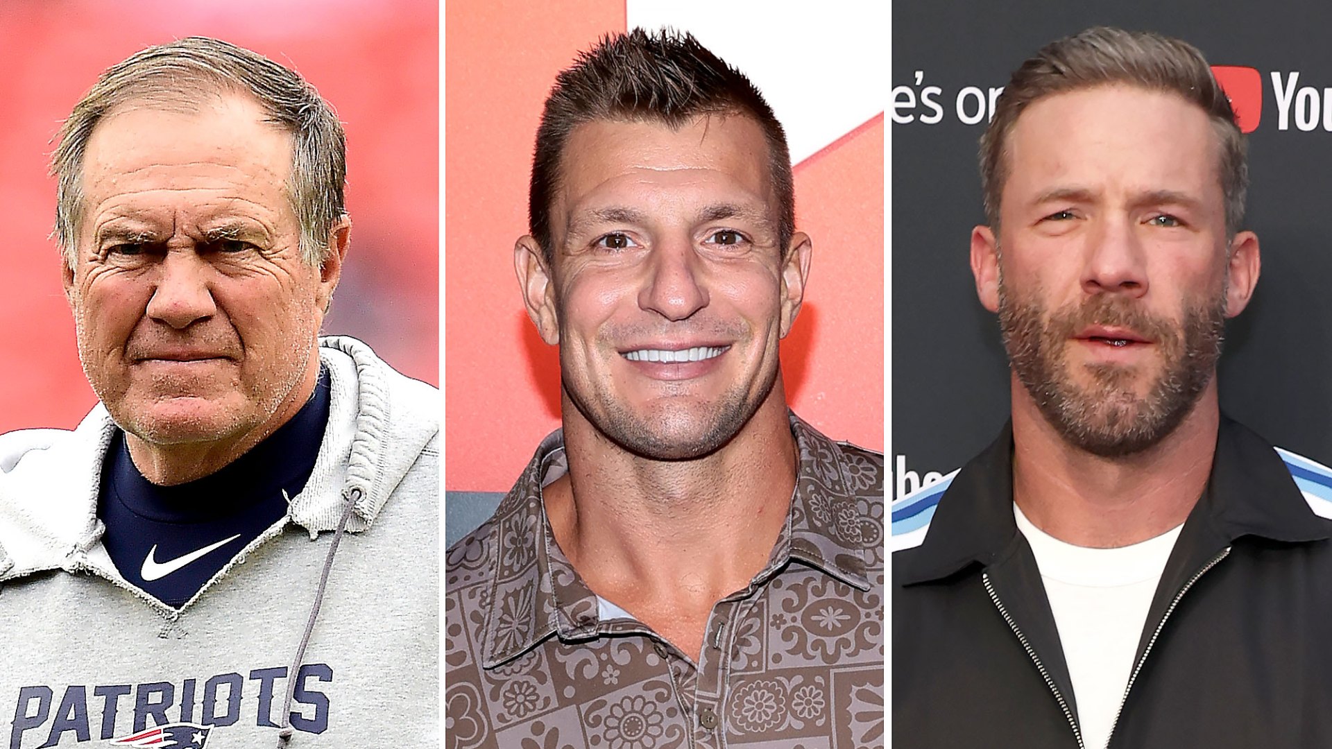 Rob Gronkowski reacts to Bill Belichick's shocking Football Hall of ...