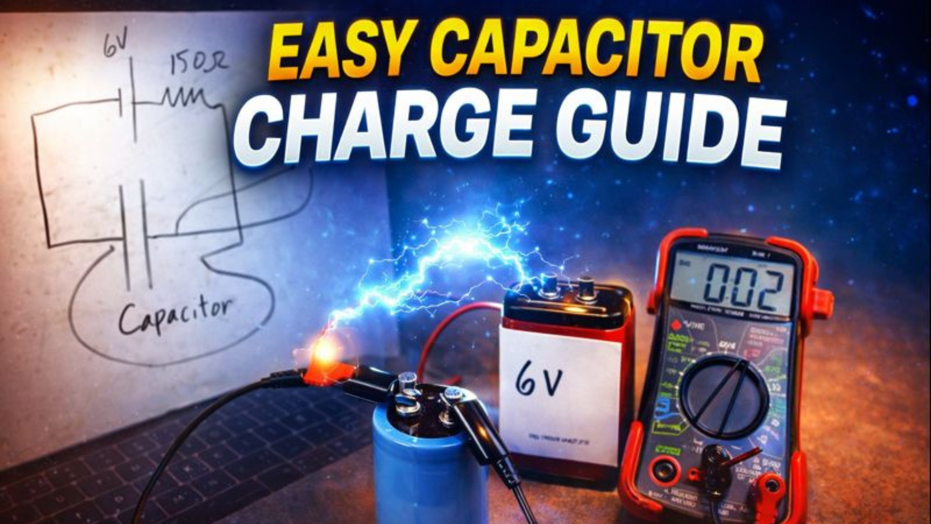 Capacitor behavior: Charging and discharging made simple
