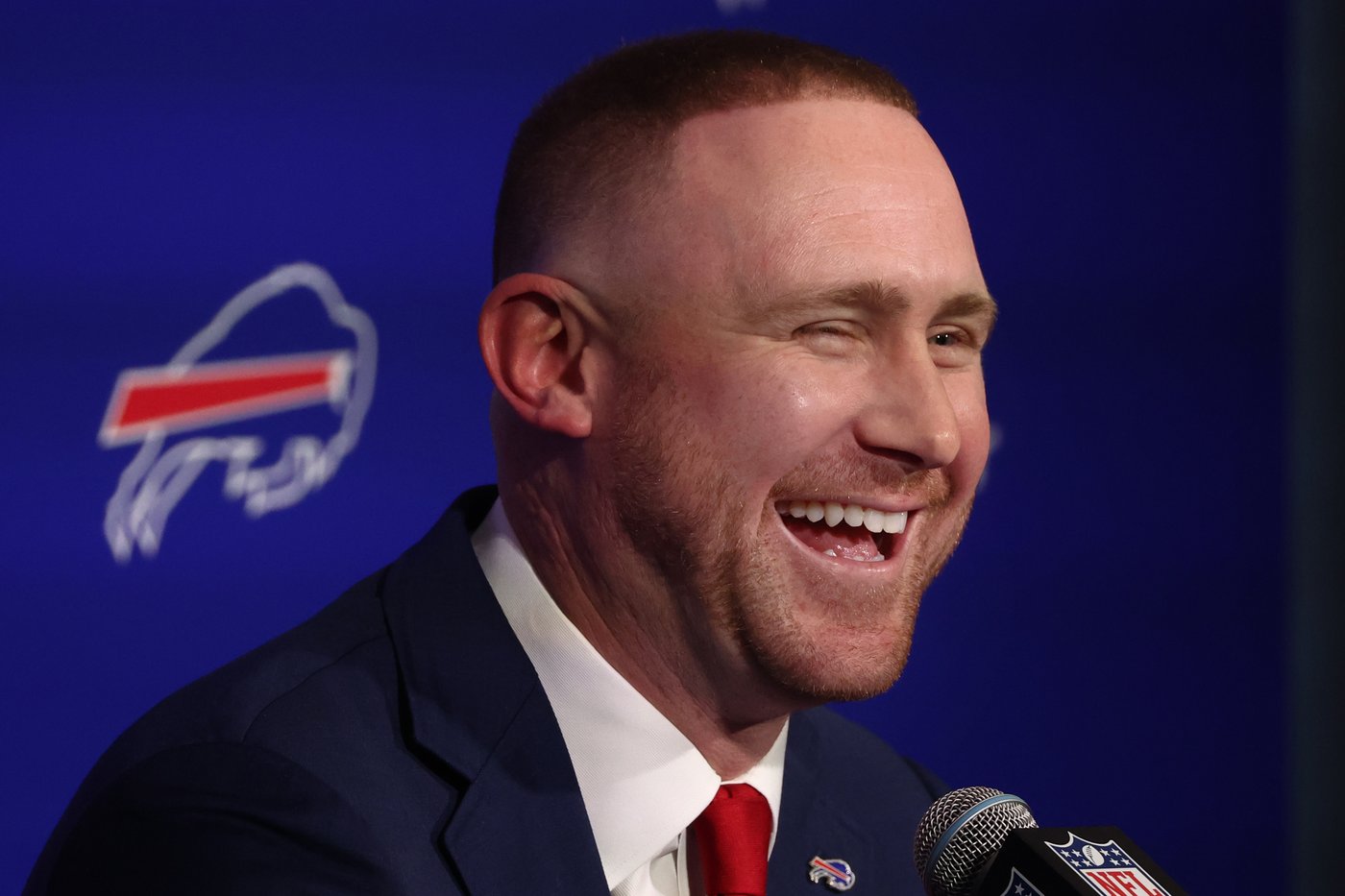 Joe Brady embraces high expectations as he succeeds Sean McDermott as ...