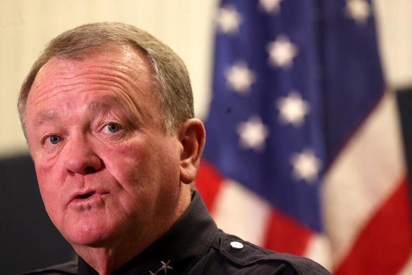 LAPD chief says more homicides are being solved amid a record decline ...