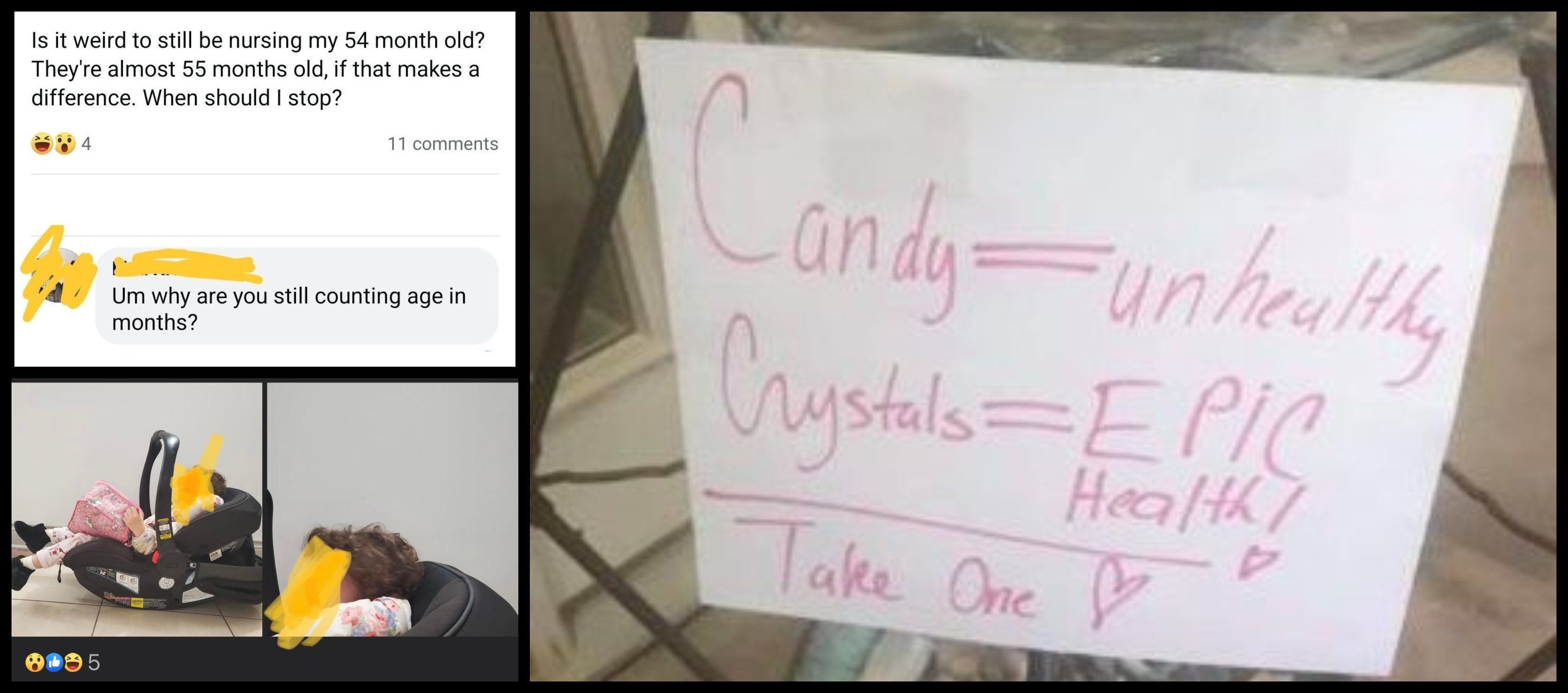 40+ cringeworthy posts from mommy Facebook groups