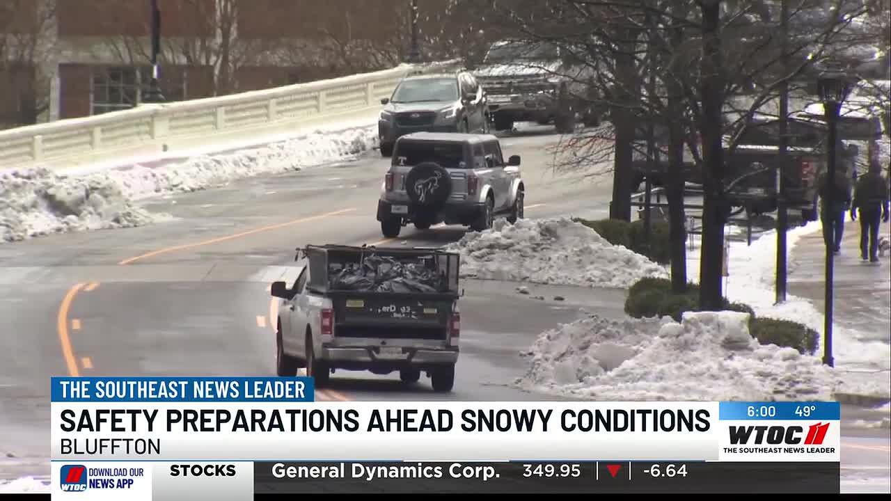 Beaufort County residents, SCDOT prepare for freezing weekend