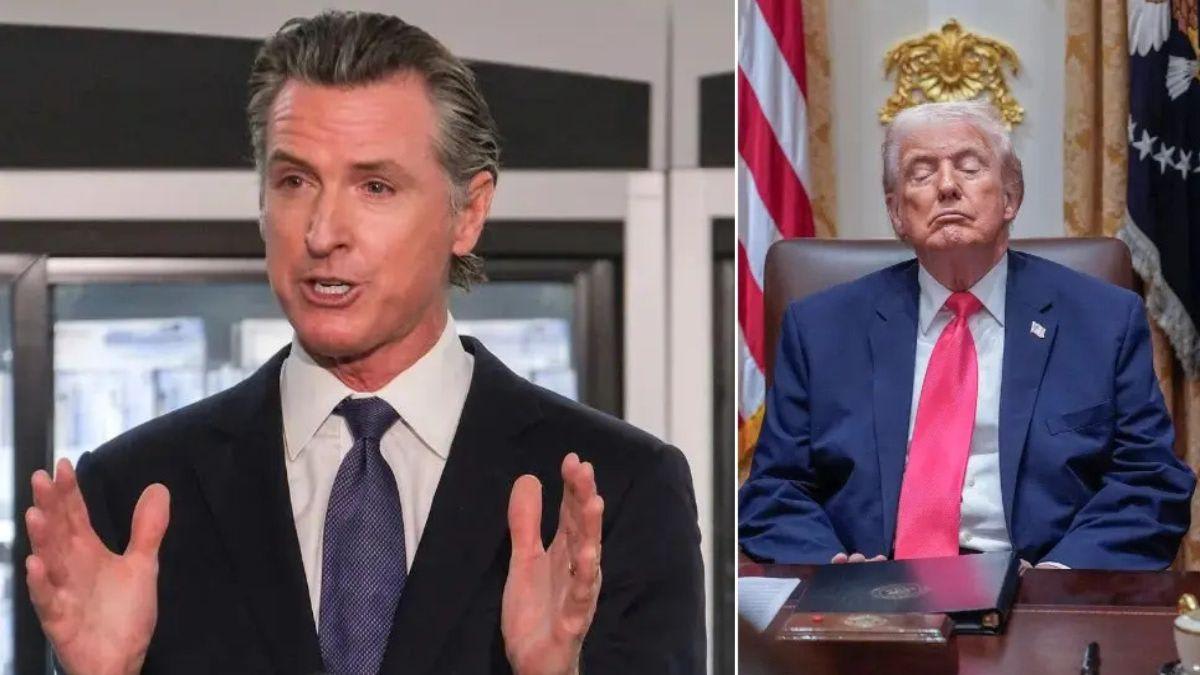 Gavin Newsom trolls 'Grandpa Donald Trump' for complaining that being ...