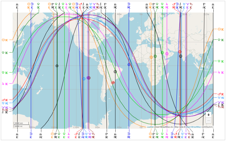 Astrocartografia: o que é e como mostra os melhores lugares para você ...