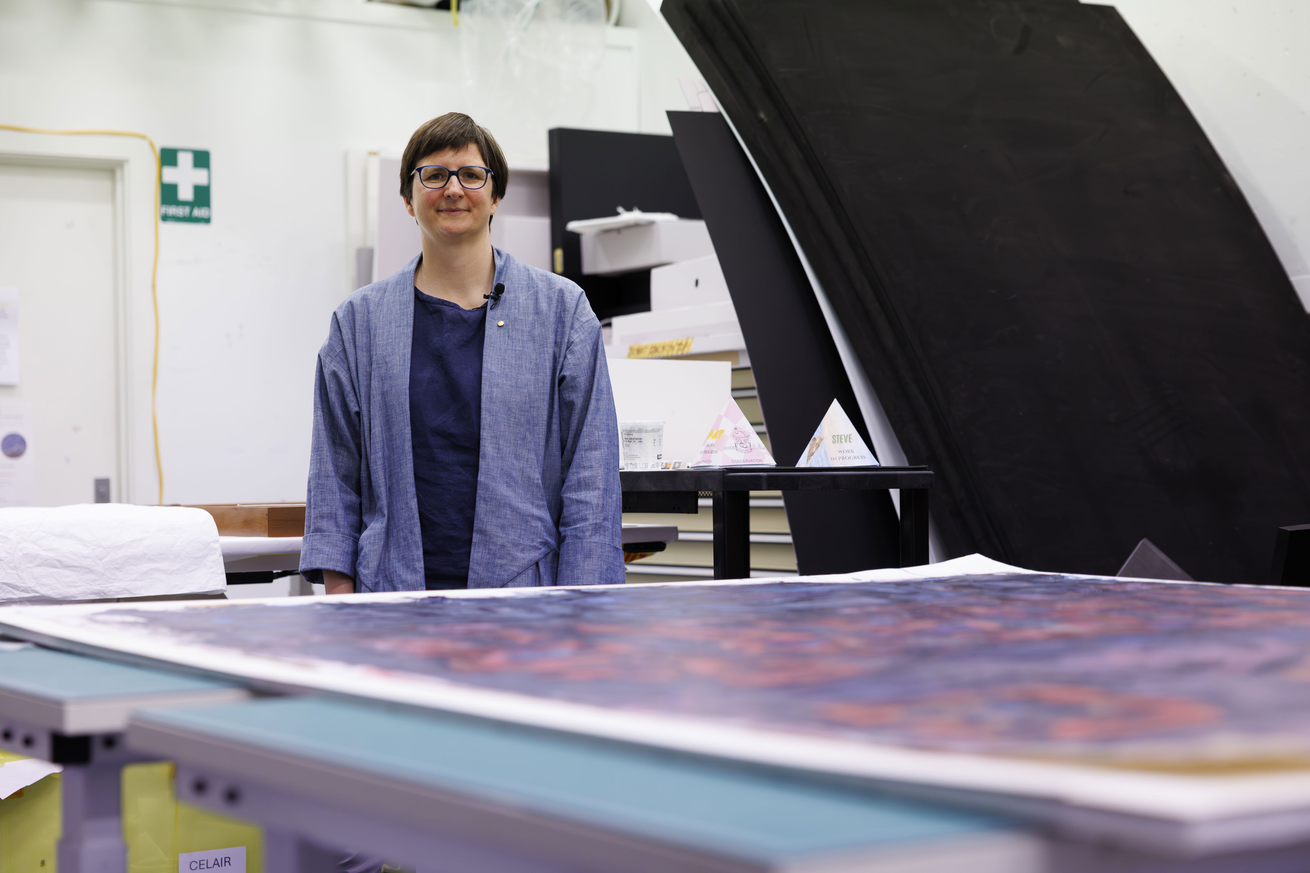 Behind the scenes at Parliament House's arts workshop