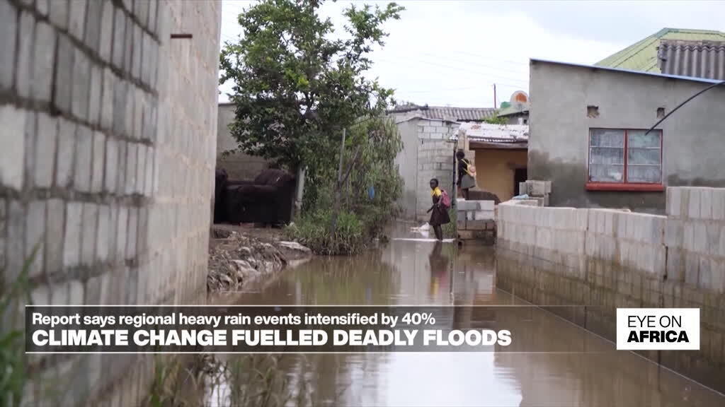 Climate change fuelled southern Africa's catastrophic floods