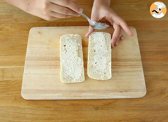 Panini con queso raclette