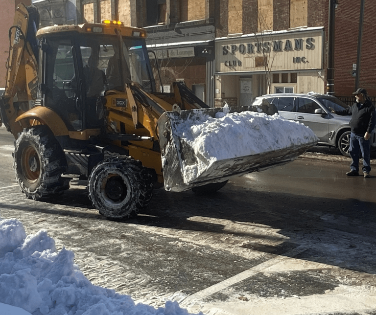 West Virginia city continues snow removal after major winter storm