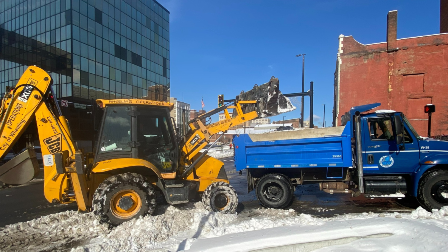 West Virginia city continues snow removal after major winter storm