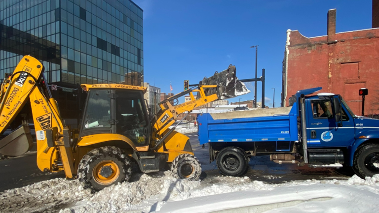 West Virginia city continues snow removal after major winter storm