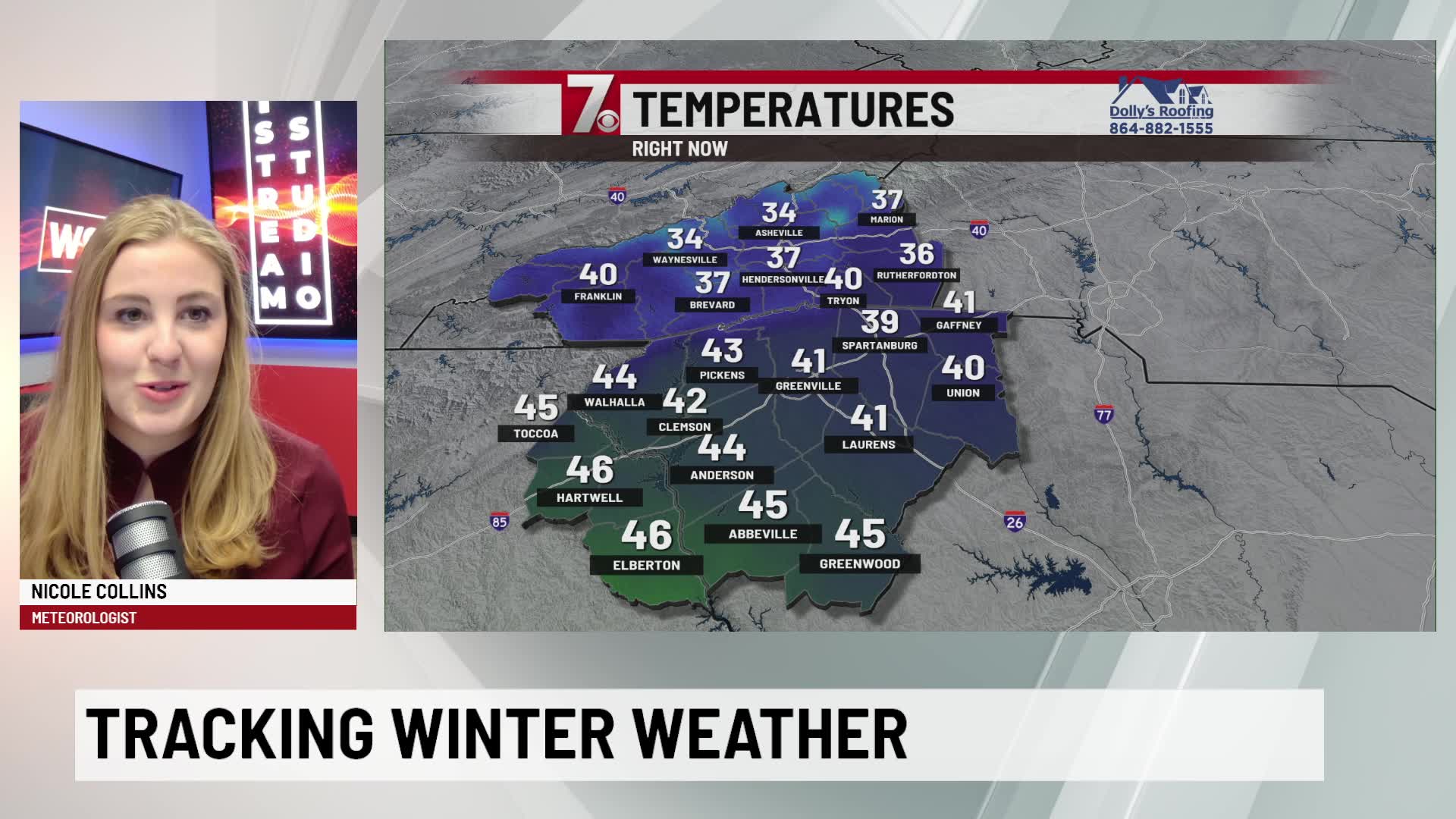 Nicole Collins 4pm weather update