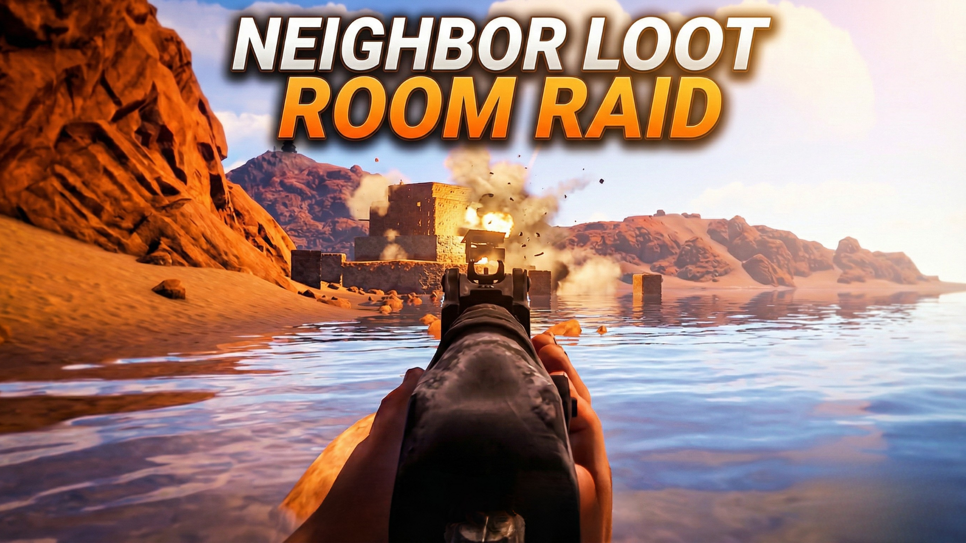 Rust raid adventure: Solo take down of neighbor’s loot room