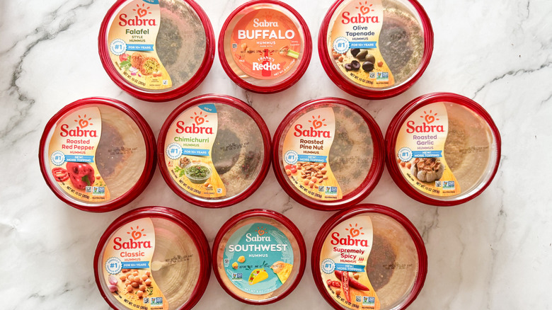 10 popular Sabra hummus flavors, ranked