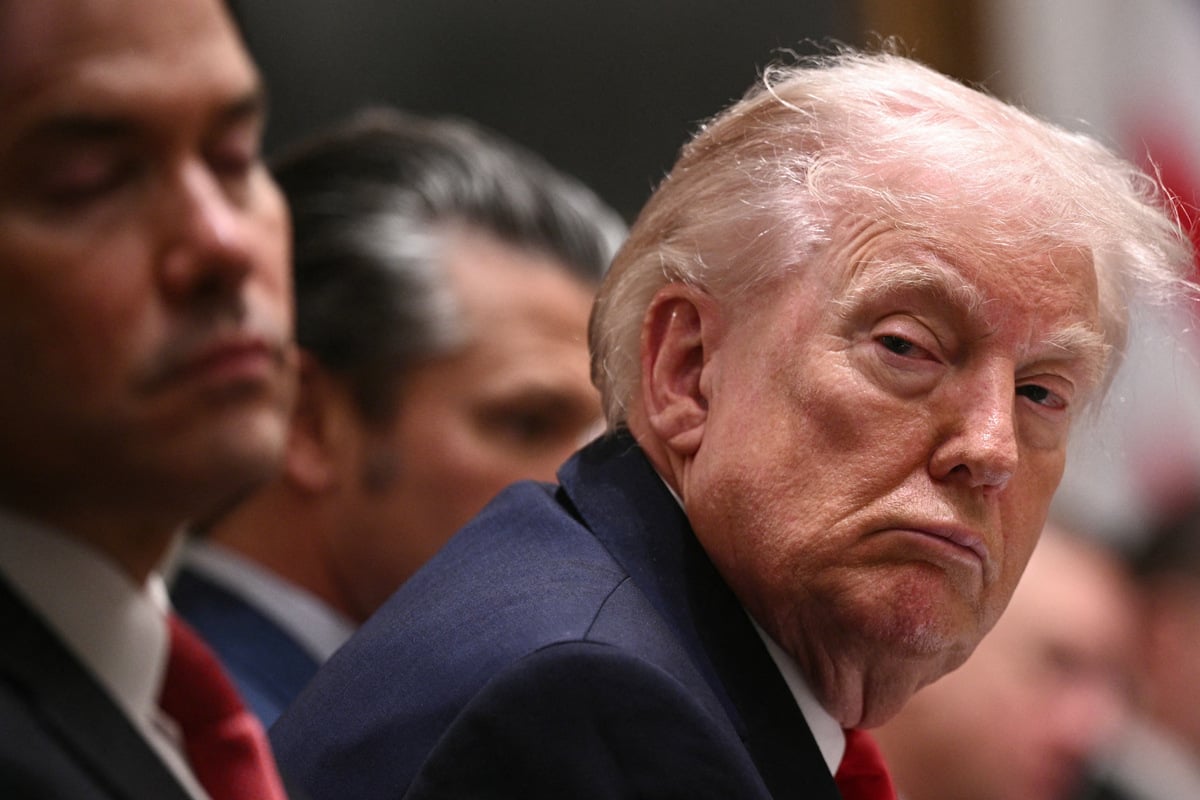 Trump cuts cabinet meeting short after claims of dozing off: "Pretty ...