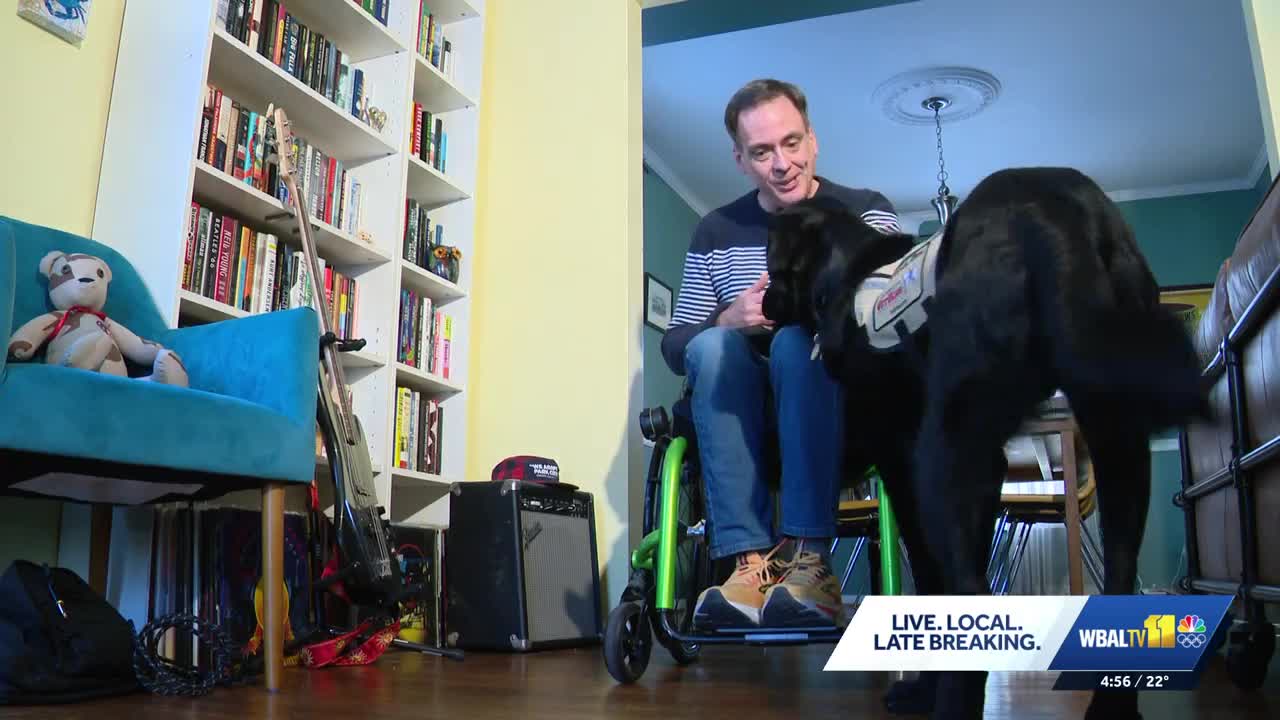 Veteran credits service dog for saving his life