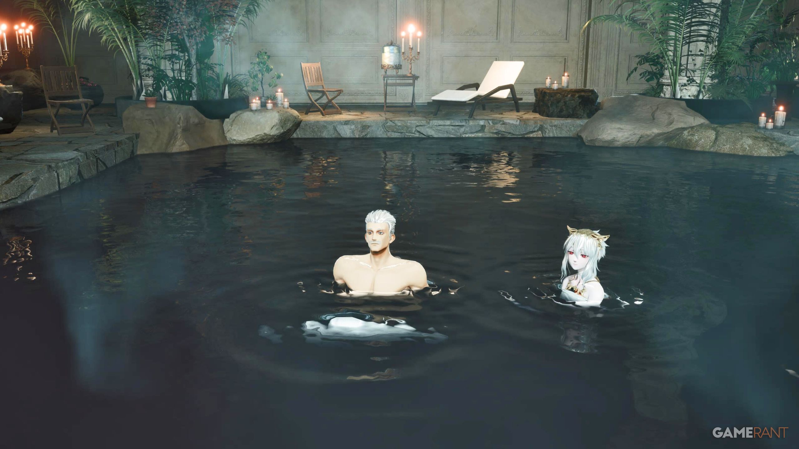 All hot springs locations in Code Vein II