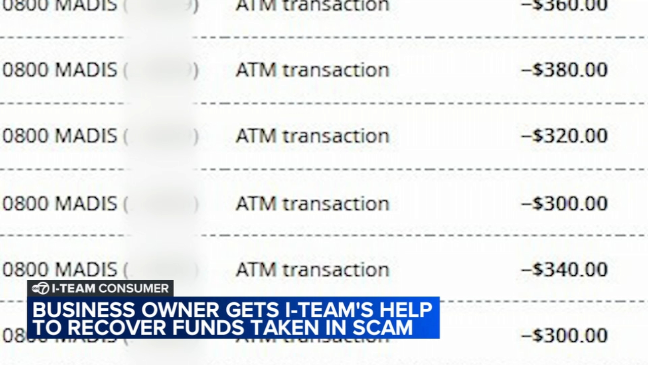 Chicago small business owner says she lost over $8K to fraud, bank held ...