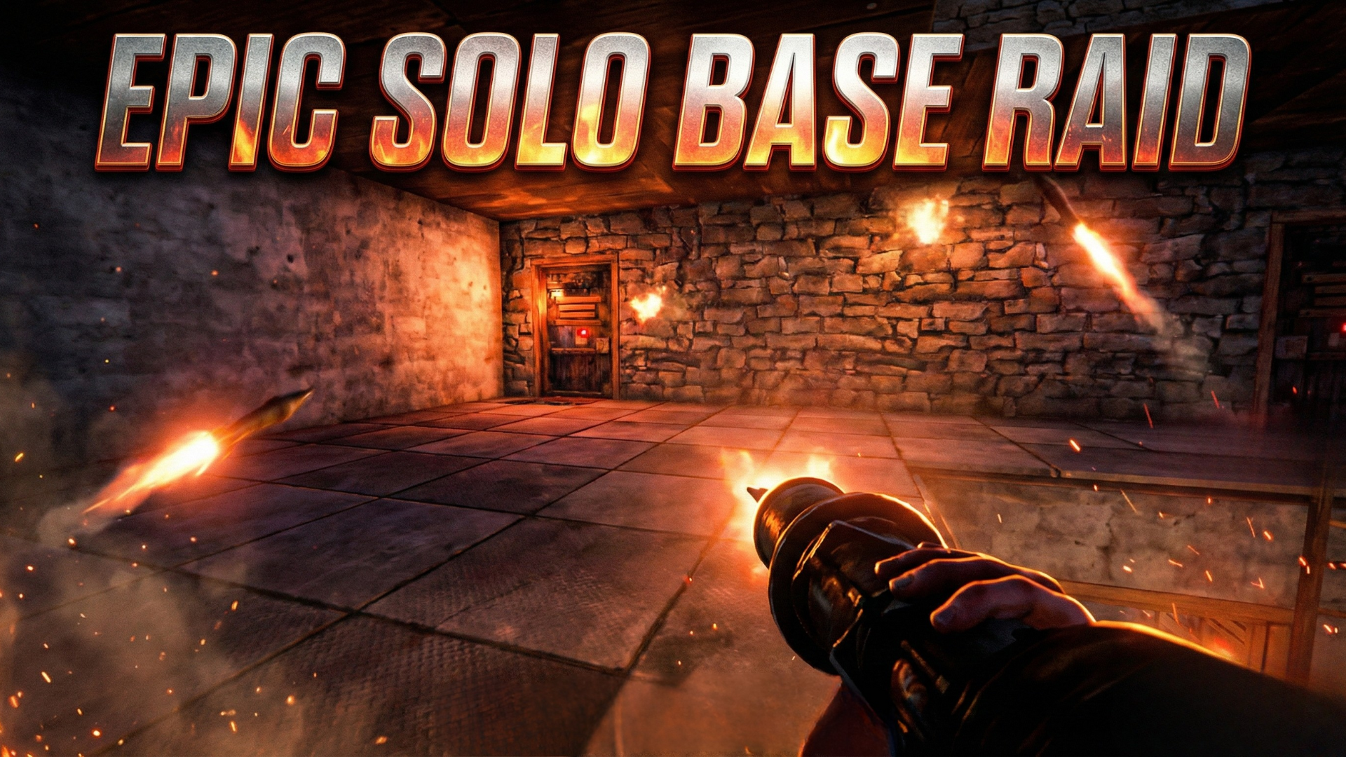 Solo raid adventure: Conquering a confusing base in Rust