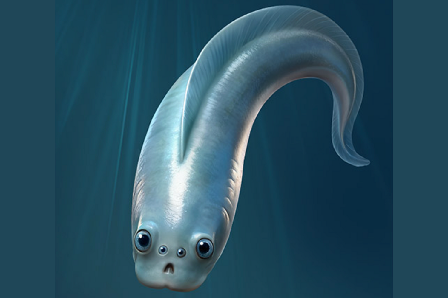 The earliest known vertebrates had four eyes—and they worked a lot like ...