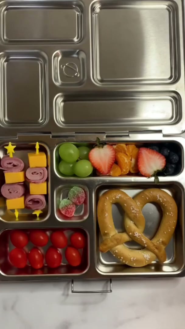 Pretzel 🥨 school bento #Shorts fun and easy lunch box ideas for kids # ...
