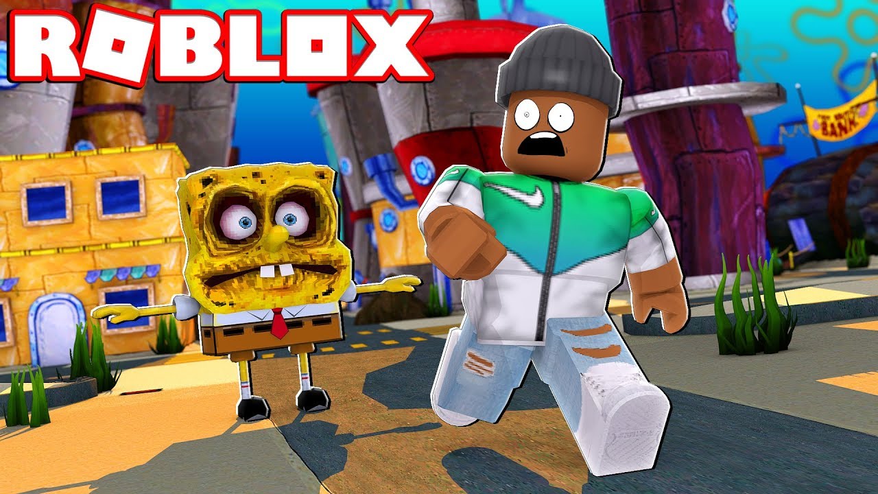 Escaping the Krusty Krab in Roblox