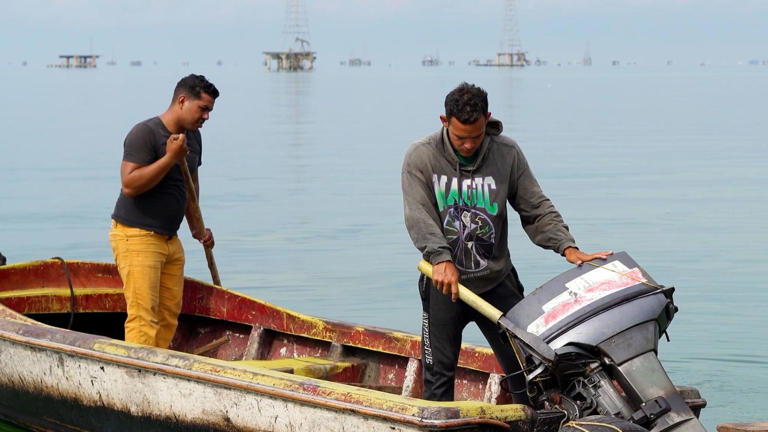 Venezuela's oil ghost towns hope Trump plan will revive their fortunes