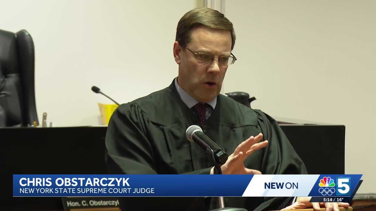 Chris Obstarczyk sworn in as new Clinton County Supreme Court justice