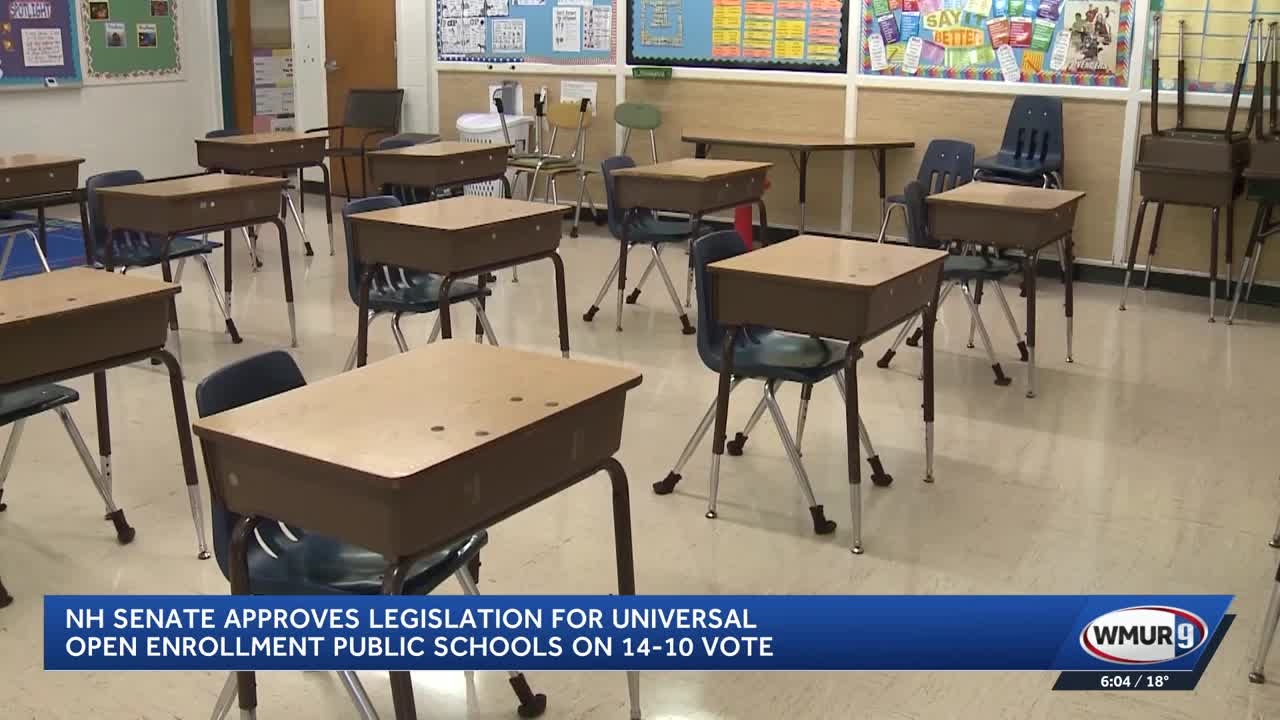 On 14-10 vote, NH Senate approves legislation for universal open school ...