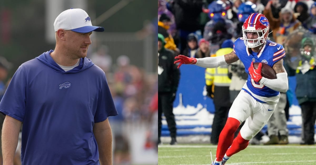 Bills HC Joe Brady supports WR Keon Coleman following owner’s comments