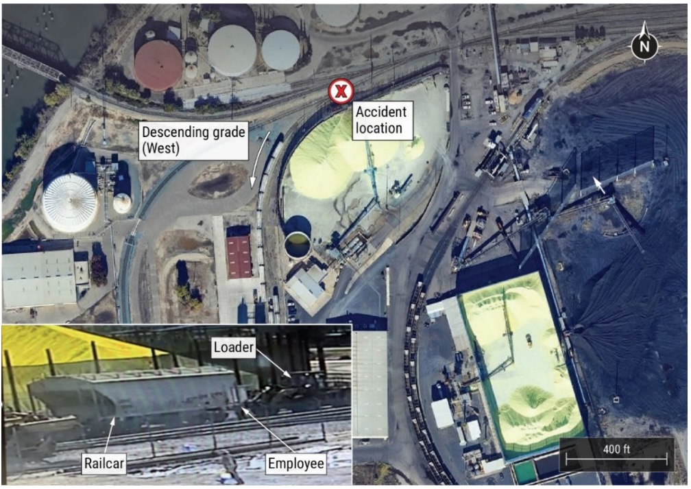 NTSB releases report on injury of worker during rerailing operation