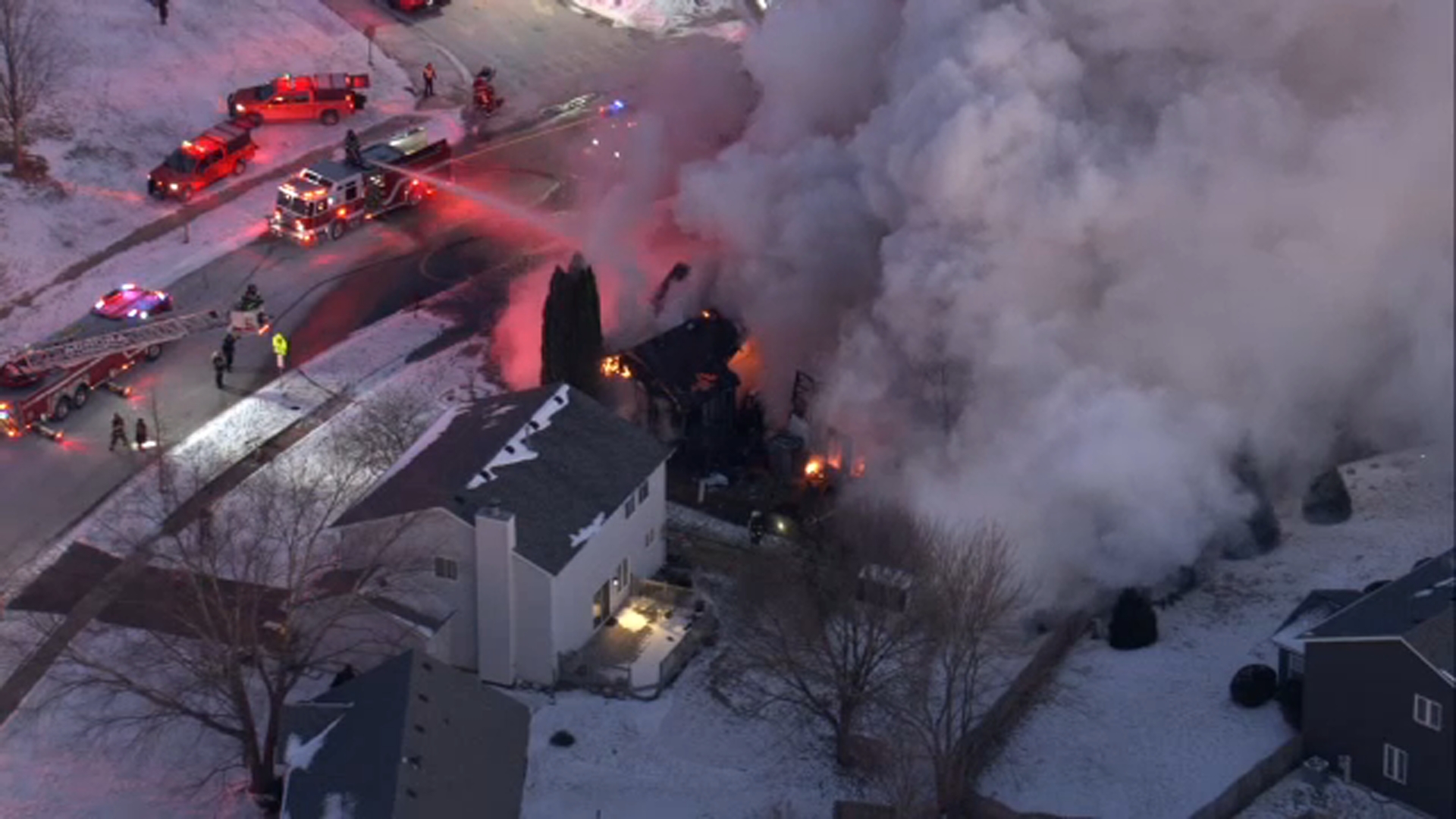 2 unaccounted for after house explosion, large fire in Oswego ...