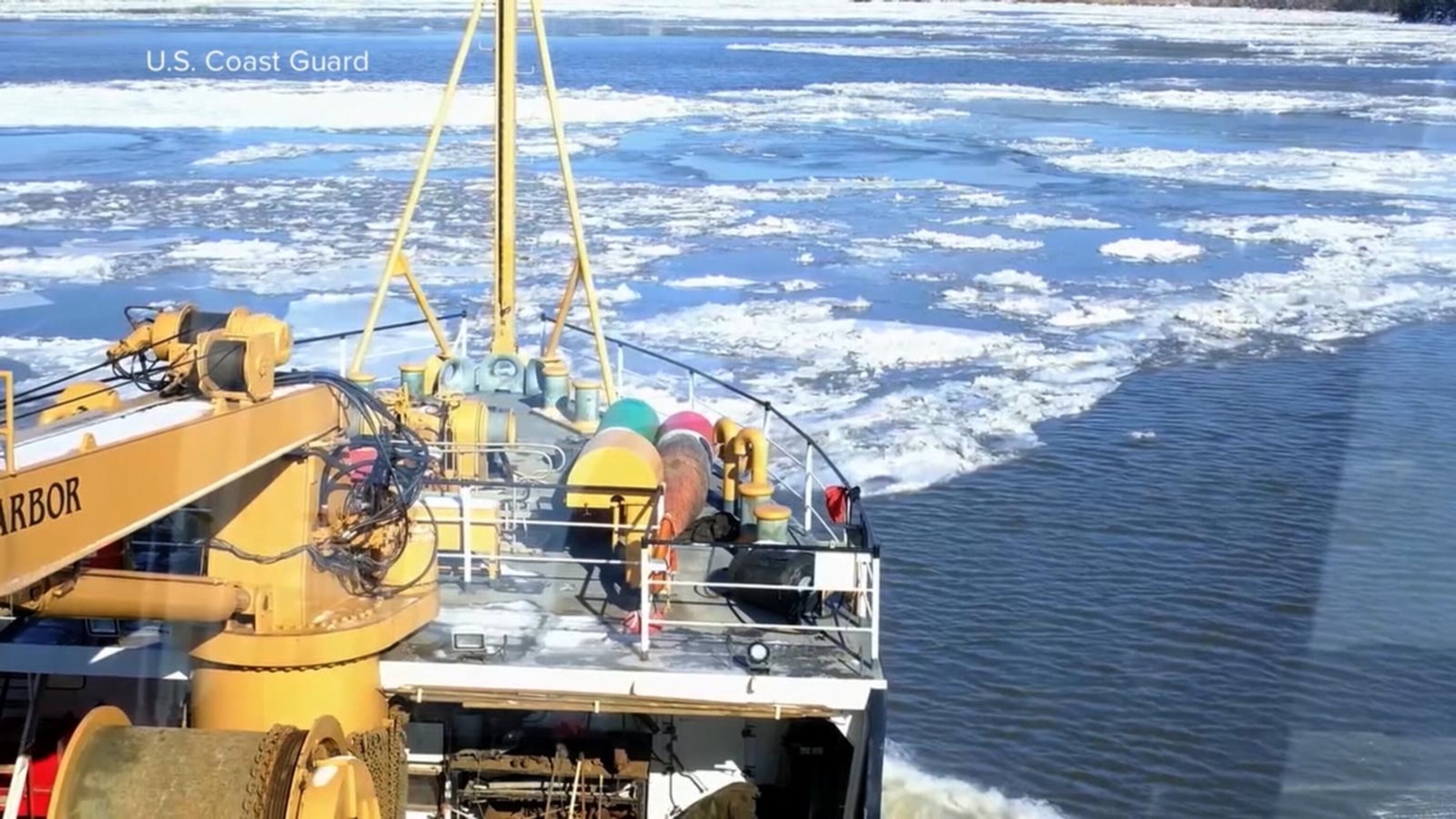 US Coast Guard deploys ice breaking ships in New York City amid Arctic ...