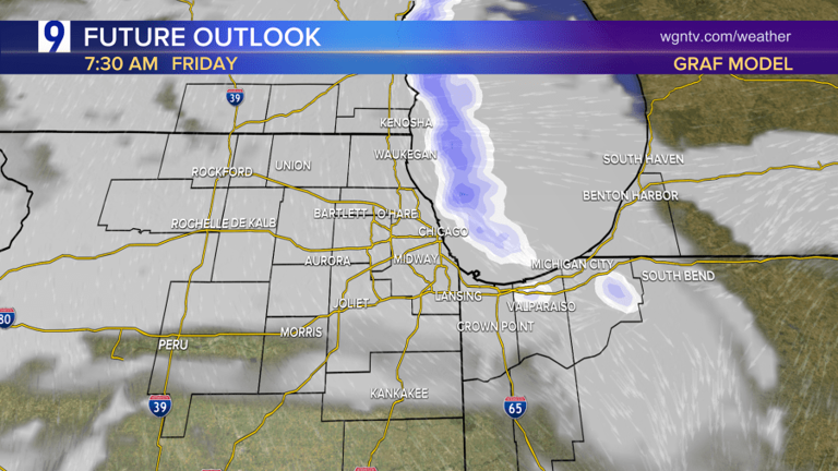 Chicago area to see another round of winter weather Friday into Saturday