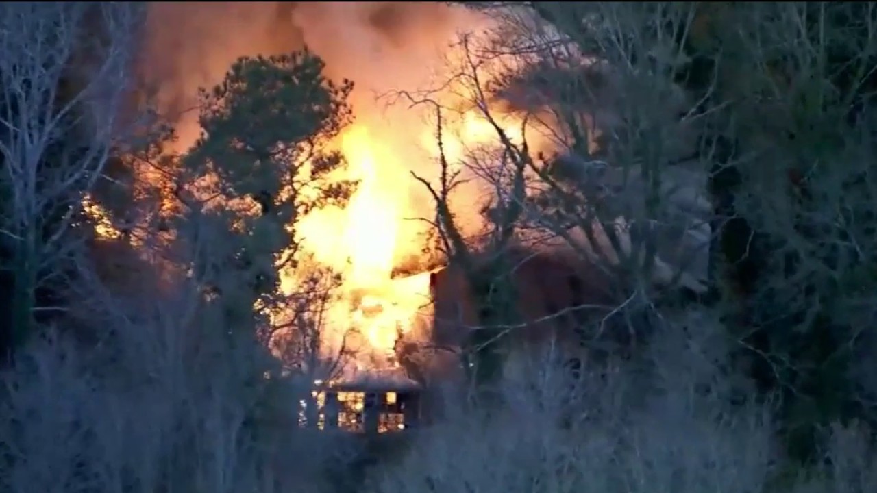 Fire destroys family home