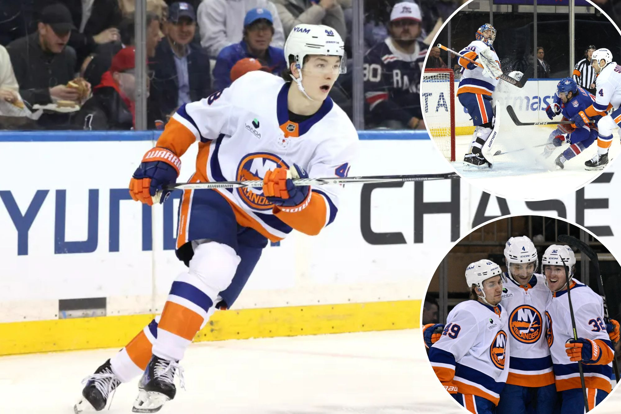 Matthew Schaefer backs up his words to lead Islanders to season sweep ...