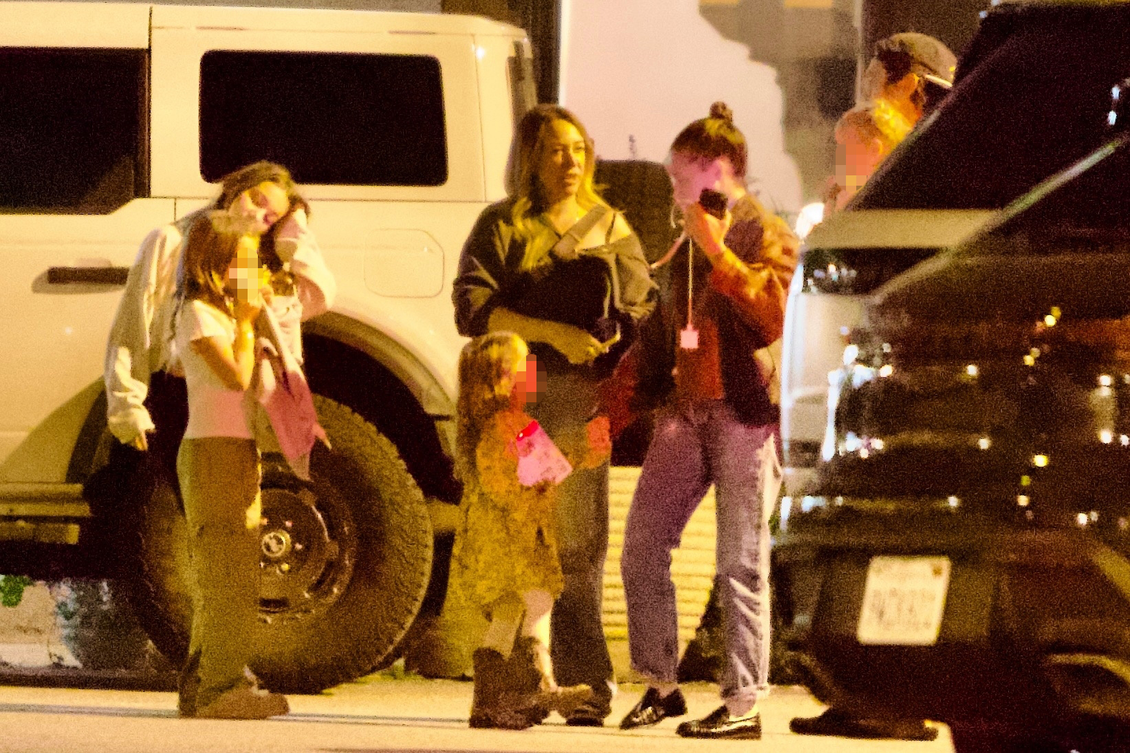 Ashley Tisdale and Haylie Duff put on united front for family outing ...